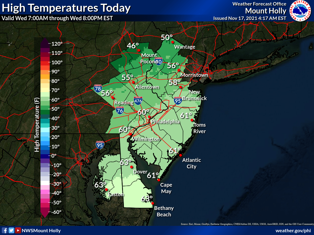 11/17 Weather Brief – Philadelphia Weather Authority